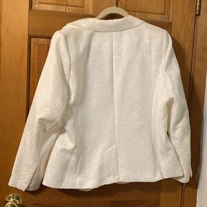 Lane Bryant | Jackets & Coats | Womens White Jacket | Poshmark